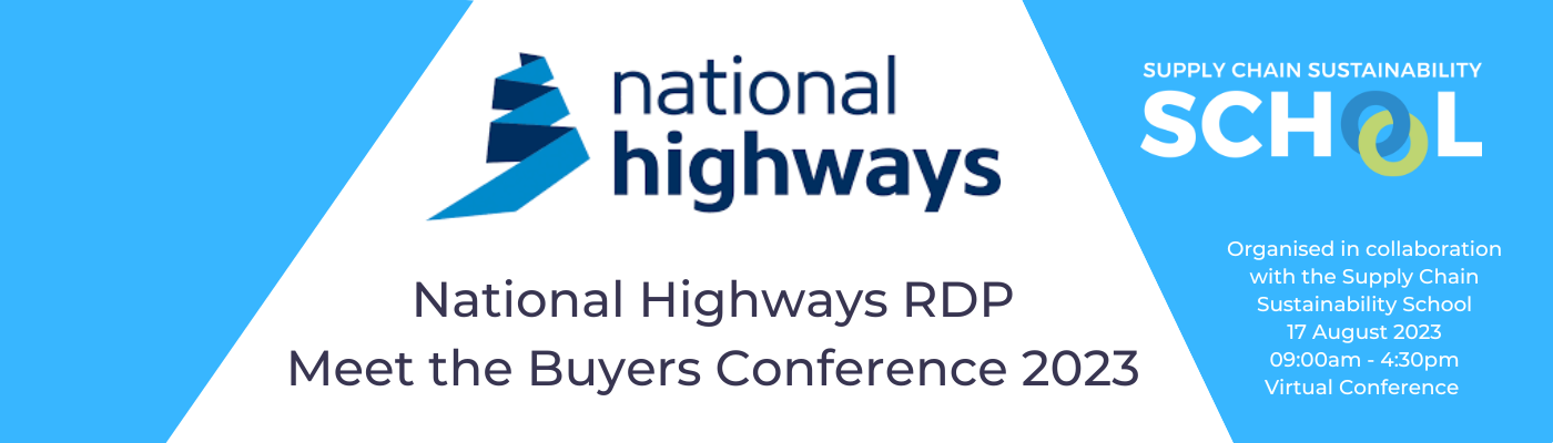 National Highways - Supply Chain Sustainability School